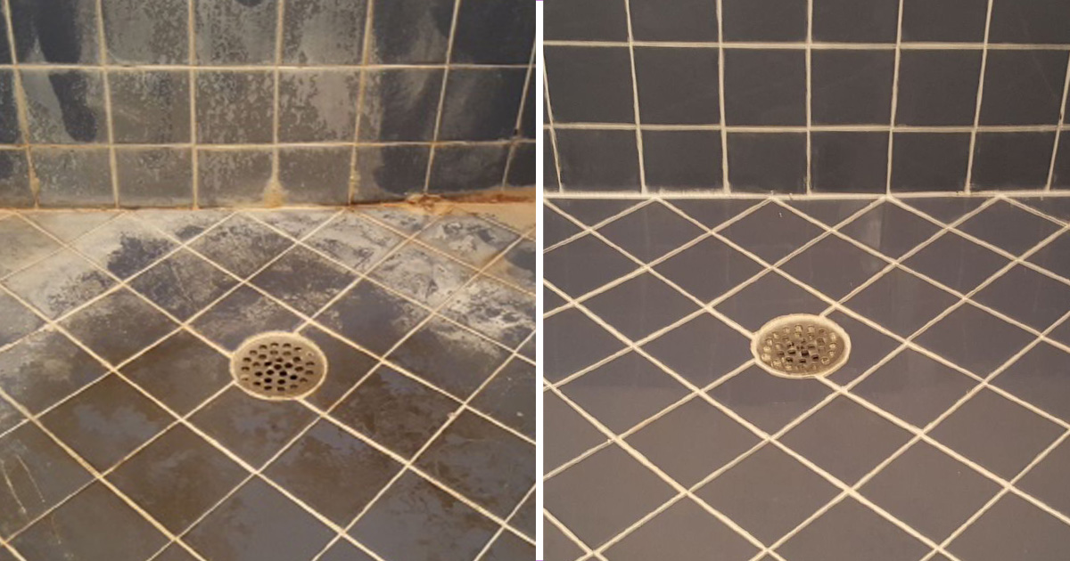Our Tile Cleaning Process Revitalizes a Shower in Palm Beach Gardens