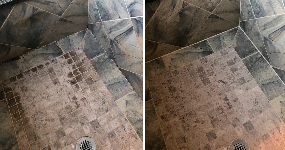 Our Tile Cleaning Experts Delivered an Impressive Shower Restoration in ...